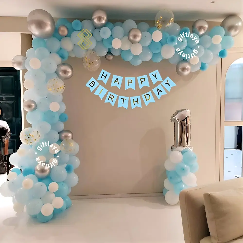 Book Baby Boy Theme Birthday Decoration